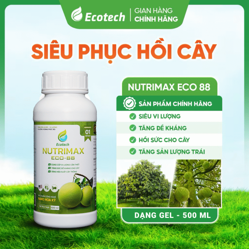 Siêu Phục Hồi Cây NUTRIMAX ECO 88 - Nông nghiệp Eco Tech