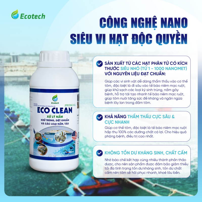 Xử lý Nấm-Khử trùng-Diệt Khuẩn Strong Kill ECO CLEAN
